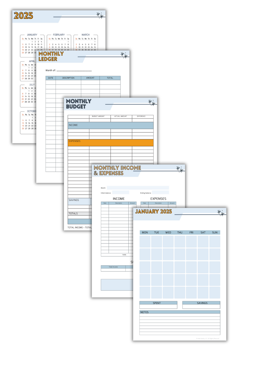 2025 Budget Binder [85+ pages] – Addi Ganley