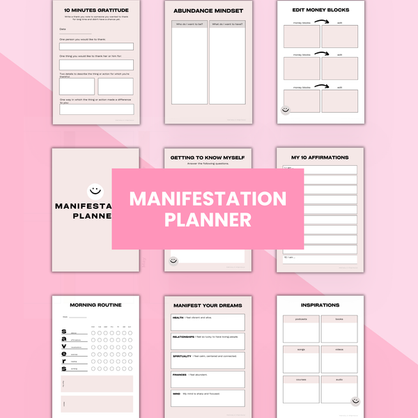 Manifestation Planner [40+ pages] – Addi Ganley