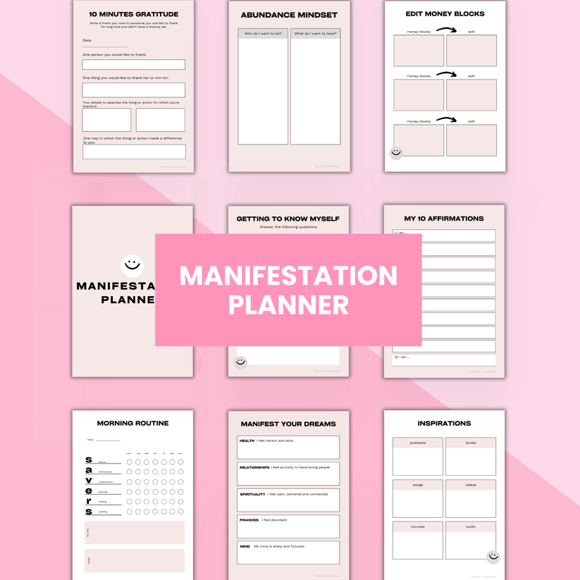 Manifestation Planner [40+ pages] – Addi Ganley