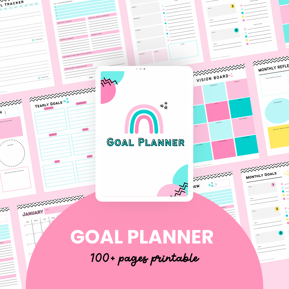 Goal Planner [100 pages] – Addi Ganley