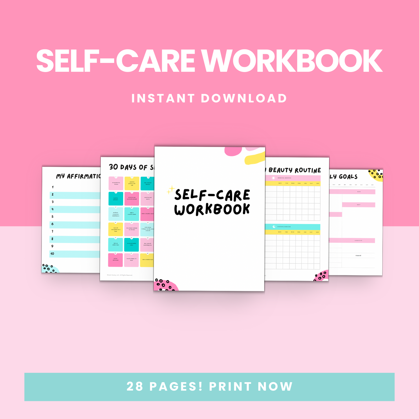 Self-Care Workbook – Addi Ganley