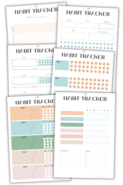 Habit Trackers Bundle – Addi Ganley