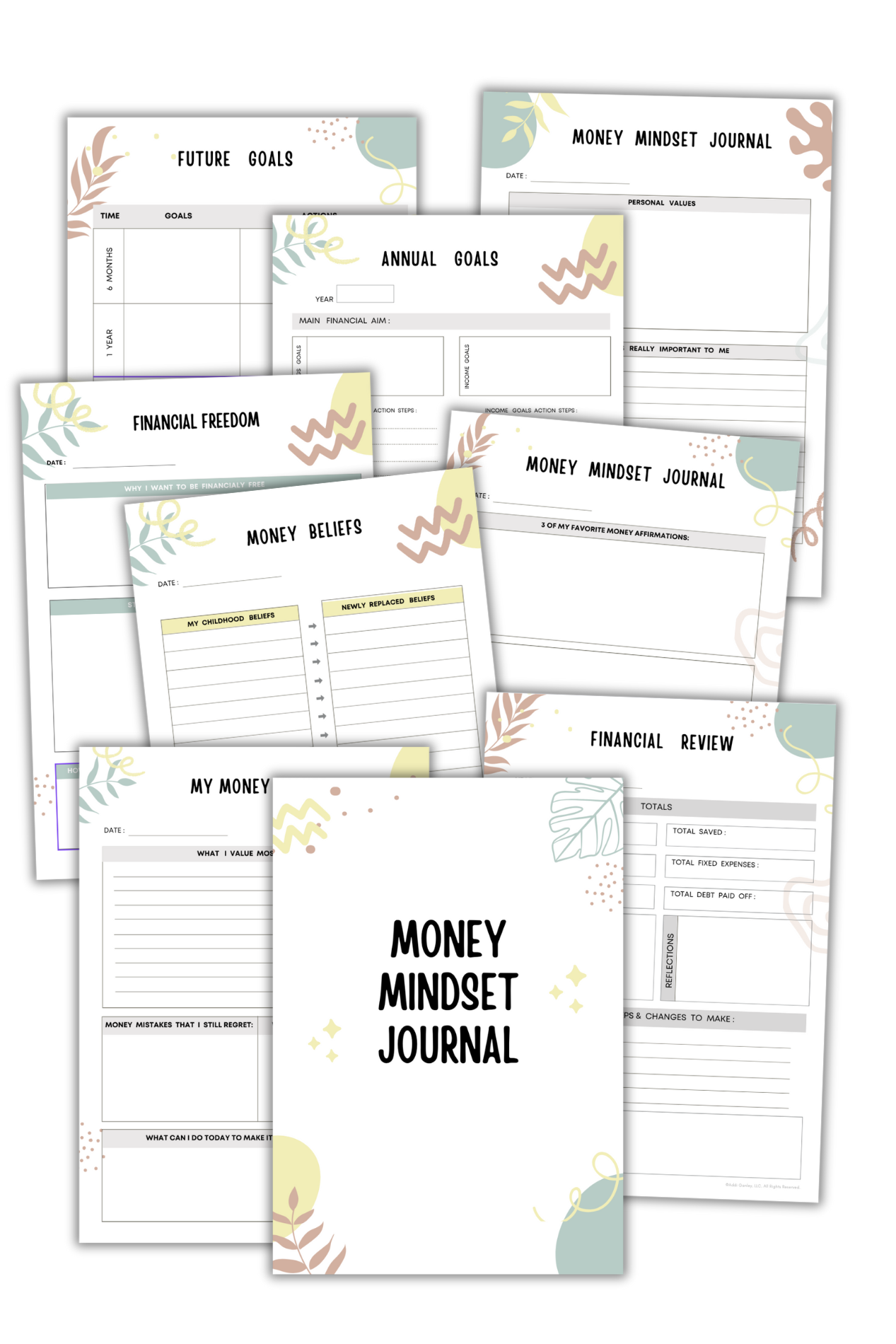 Money Mindset Journal [33 pages] – Addi Ganley