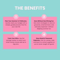 Summer Budget Power Pack | Save Money Fast This Season – Addi Ganley