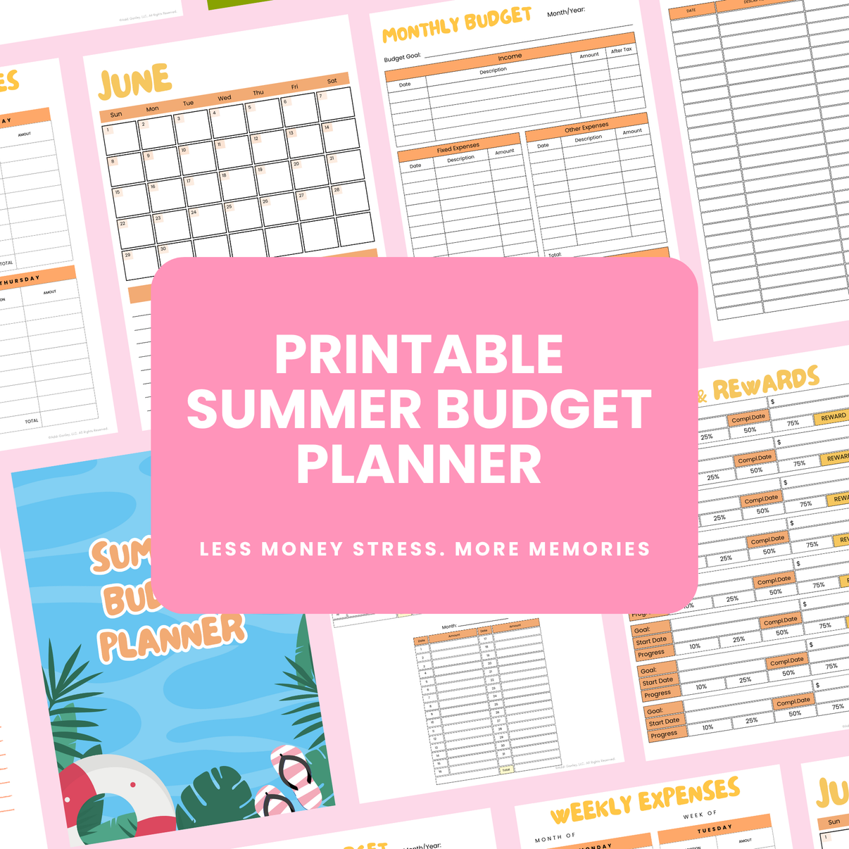 Summer Budget Power Pack | Save Money Fast This Season – Addi Ganley