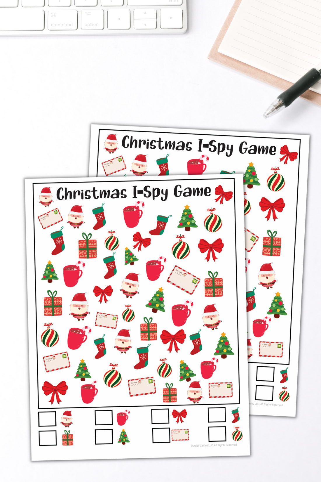 Christmas I-Spy Game – Addi Ganley